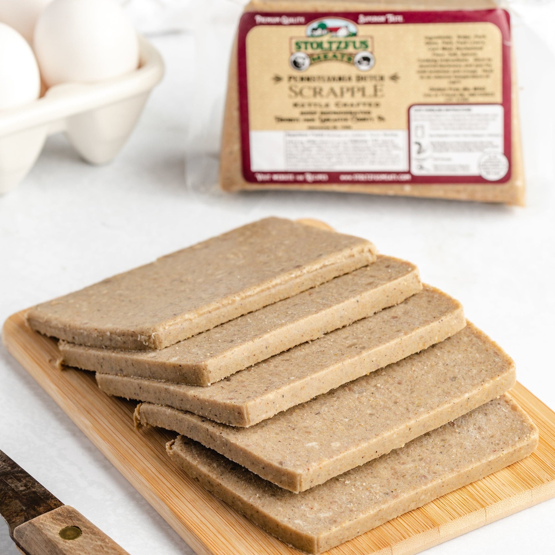 Pennsylvania Dutch Scrapple - 1 LB or 6 LB Pan | Stoltzfus Meats