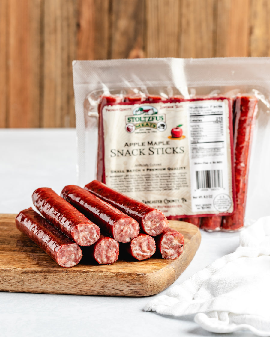 Snack Sticks - Beef or Pork - 6 Varieties | Stoltzfus Meats